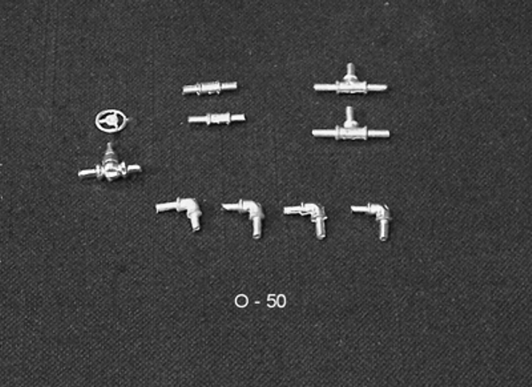 Pipe Fittings "O" Scale, Crow River Products