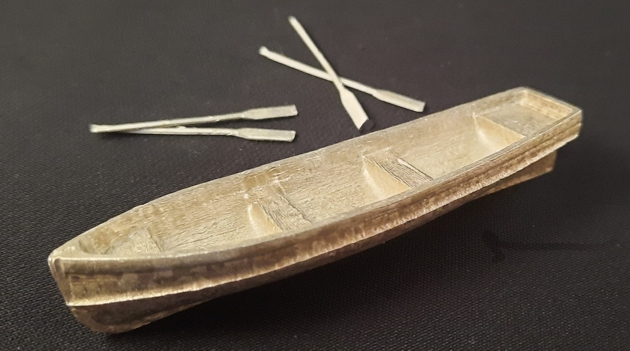 Boat - 20" Utility Full Hull HO Scale, Crow River Products